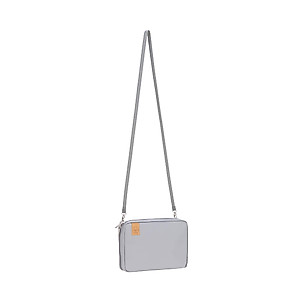 Lassig Tyve Diaper Clutch, Light Grey