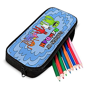 kzeuhsn Garten of Ban Ban Backpack Set with Insulated Lunch Bag and Pencil Case, Waterproof Laptop School Bag for Kids Boys and Girls