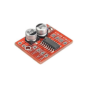 BIENKA L298N Driver Board Module L298N Stepper Motor Smart car Robot breadboard peltier High Power L298 DC Motor Driver Driver (Size : Mini-L298N)