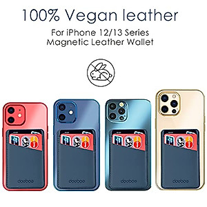 doeboe for Magsafe Wallet, Magnetic Phone Card Holder