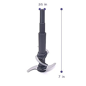 Enbizio Blender Replacement Parts for Ninja Master Prep Qb900B - 48 oz Pitcher 4 Blade