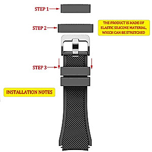 RCNZWQB 12PCS rubber silicone Watch Band keeper Holder loops Smartwatch Strap Retainer Fastener Rings Wristband Replacement Accessories 20mm color2