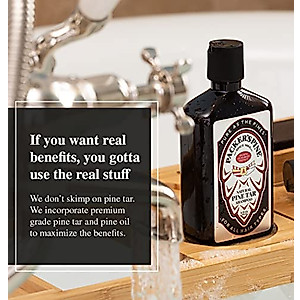 Packer's Pine Tar Shampoo | The Original Mens Shampoo Made With Natural Pine Tar and Pine Oils | Mens Shampoo & Camping Shampoo | Paraben, Sulfate, and Creosote Free Shampoo