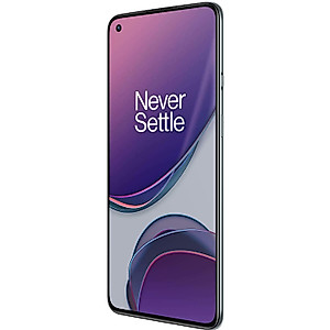 OnePlus 8T+ 5G 12GB(RAM)+256GB 120Hz Display (for T-Mobile) KB2007 Single SIM Smartphone - Lunar Silver (Renewed)