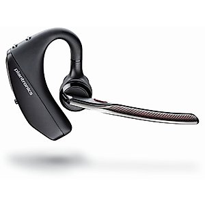Plantronics - Voyager 5200 (Poly) - Bluetooth Over The Ear (Monaural) Headset - Compatible to Connect to Cell Phones - Noise Canceling, (Charger Case not Included)