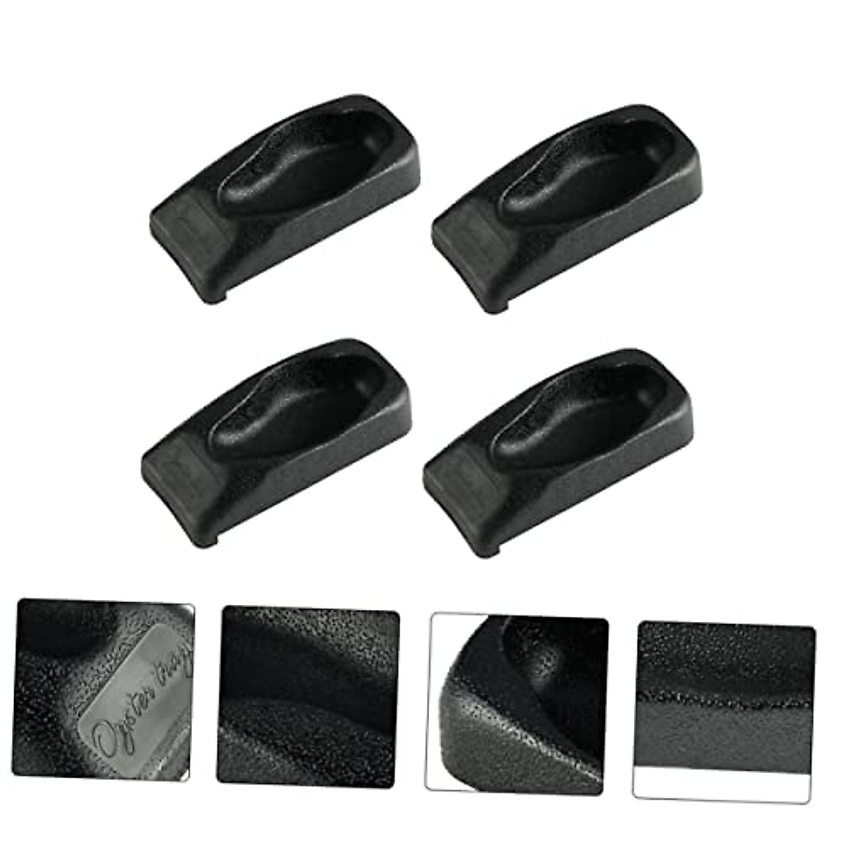 4pcs Oyster Seat Seafood Tools Seafood Tray Pallet Shellfish Shucking Clamp Clam Shucking Board Shellfish Shuckin Clamp PVC Kicthenware Oyster Trays PVC Oyster Holder Clams Suite/1697