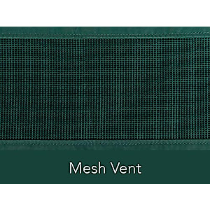 Covermates Rectangular Accent Table Cover - Light Weight Material, Weather Resistant, Elastic Hem, Patio Table Covers-Green