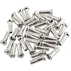 36PCS 14G Bicycle Spokes with Nipples 170mm-290mm Stainless Steel Sliver Bicycle Electric Bike Copper Nipple Road MTB Bike (Color : 180mm)