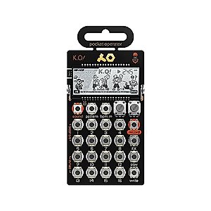 Teenage Engineering Pocket Operator PO-33 K.O.! Micro Sampler and Drum Machine with Built-in Microphone, Sequencer and Effects