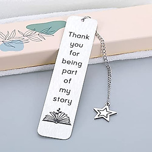 Teacher Appreciation Gifts for Women Men Retirement Birthday Gift for Teacher from Student Thank You Bookmark for Coworker Friend Valentines Day Graduation Gift for Him Her Reading Gift for Book Lover