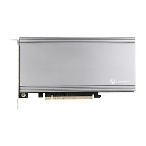 Syba Dual M.2 M-Key NVMe Ports to PCIe 3.0 x16 Bifurcation Riser Controller - Support Non-Bifurcation Motherboard (SI-PEX40129)