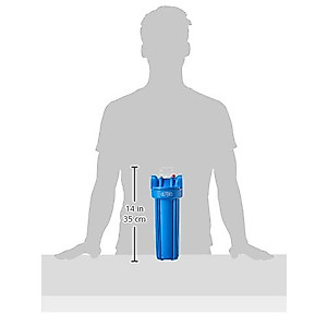 DuPont WFPF13003B Universal Whole House 15,000-Gallon Water Filtration System, Blue, Old Version