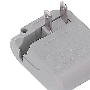 Foldable Power Adapter for DS Lite Game Console Wall Charger - 45in Length Cable, 100-240V, Safety Protection, Excellent ABS Material (US Plug)