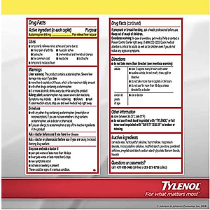Tylenol Arthritis Pain Reliever 650 Mg, 1 Pack, 290Count