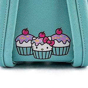 Loungefly Sanrio Hello Kitty Cupcake Adult Womens Double Strap Shoulder Bag Purse