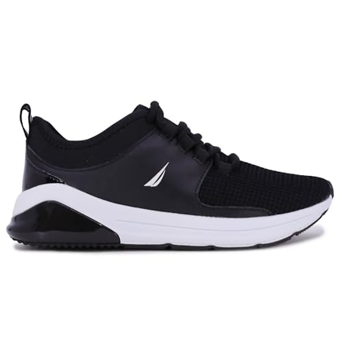 Nautica Kids Boys-Girls Sneaker Comfortable Running Shoes-Forge Pond 2-Black Matte Size-13