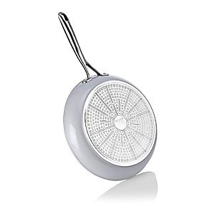 TECHEF - CeraTerra 10" Ceramic Nonstick Frying Pan Skillet, (PTFE, PFAS, and PFOA Free), Dishwasher Oven Safe, Stainless Steel Handle, Induction-Ready, Made in Korea (10-in)