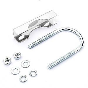 GBGS U-Bolt Clamp,1-5/8" Open Width U Pipe Antenna Pole Clamps