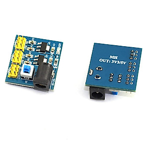 DGZZI 2PCS 12 V to 3.3 V / 5 V / 12 V DC-DC Voltage Converter Multi-Output Step-Down Power Supply Module for Arduino