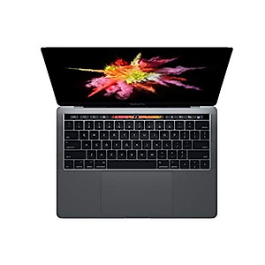 Mid 2017 Apple MacBook Pro with Touch Bar, with 3.1GHz Intel Core i5 (13-inch, 8GB RAM, 512GB SSD) - Space Gray (Renewed)