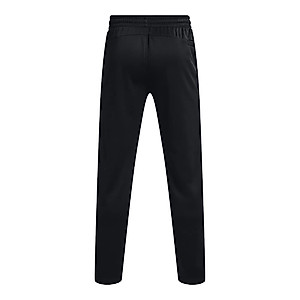 Under Armour Mens ArmourFleece Straight Leg Pant, (001) Black / / Black, X-Large