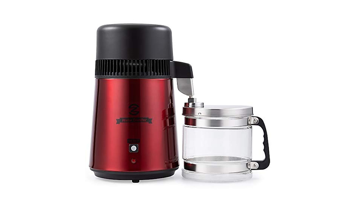CO-Z Water Distiller - 4L Stainless Steel Water Purifier for Home