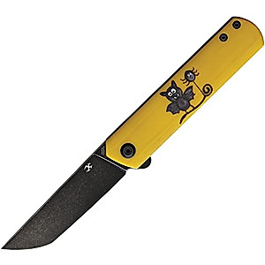 Kansept Knives Foosa Linerlock Yellow Bat KT2020T8