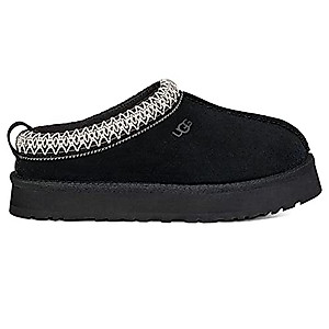 UGG Unisex-Child Tazz Slipper, Black, 2