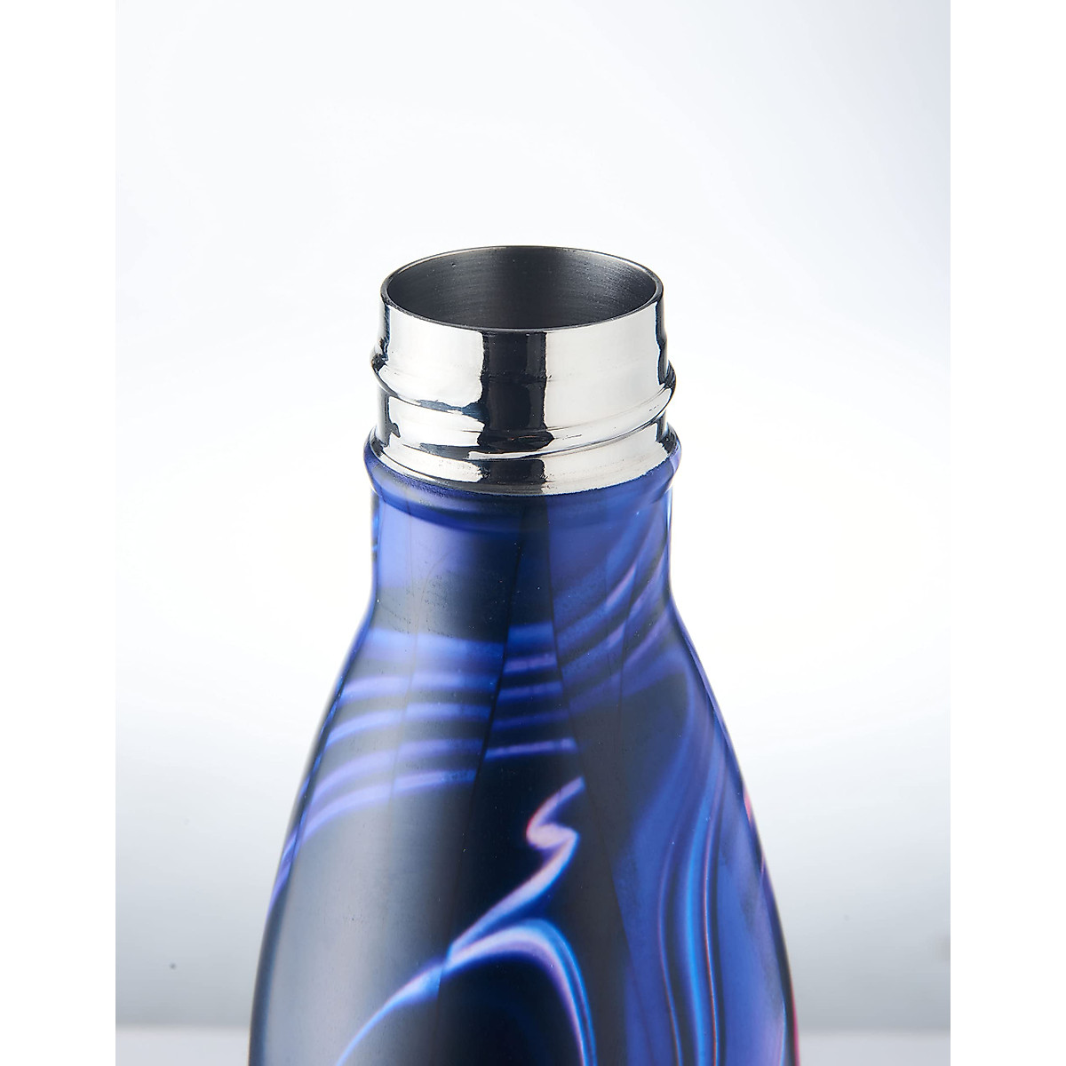 JIELINGER Insulated Stainless Steel Water Bottle -Vacuum Double-Walled Thermos 17Oz - Reusable Metal Water Bottle - Leak-Proof Sports Flask BPA-Free – (Flowing lights, Small)