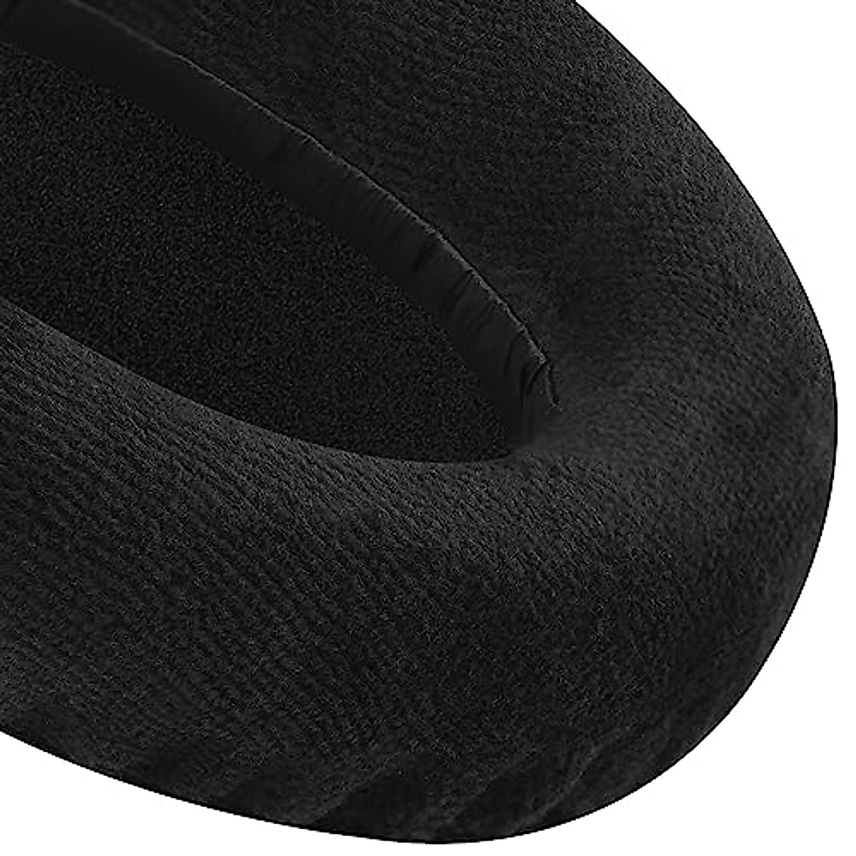 Geekria Comfort Velour Replacement Ear Pads for Sennheiser HD525, HD535, HD545, HD565, HD580, HD600, HD650, HD660 S, HD 660S2 Headphones Earpads, Headset Ear Cushion Repair Parts (Black)