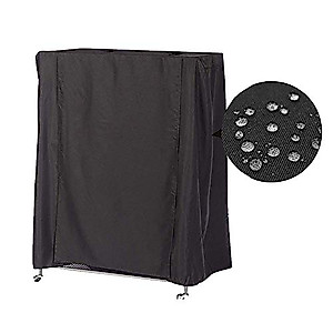 FLR Universal Bird Cage Cover, Breathable Material Good Night Cover for Parrot Waterproof Durable Outdoor Large Bird Cage Cover (40x27x48)