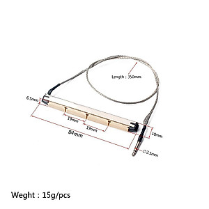 Replacement Parts Under Saddle Transducer Pickup Piezo suit for 4 String Acoustic Bass Guitar Parts
