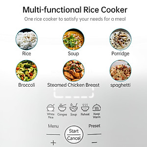 Brown Mini Rice Cooker Small 1 Cup-2 Cup Non-Stick Coated Insert Food Steamer Kitchen Appliances Includes Vegetable Steamer (Mini Rice Cooker-Brown)