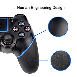 Sades PS4 Controller DualShock 4 Wireless Controller for Playstation 4 with Dual Viration and 3.5mm Jack - C200
