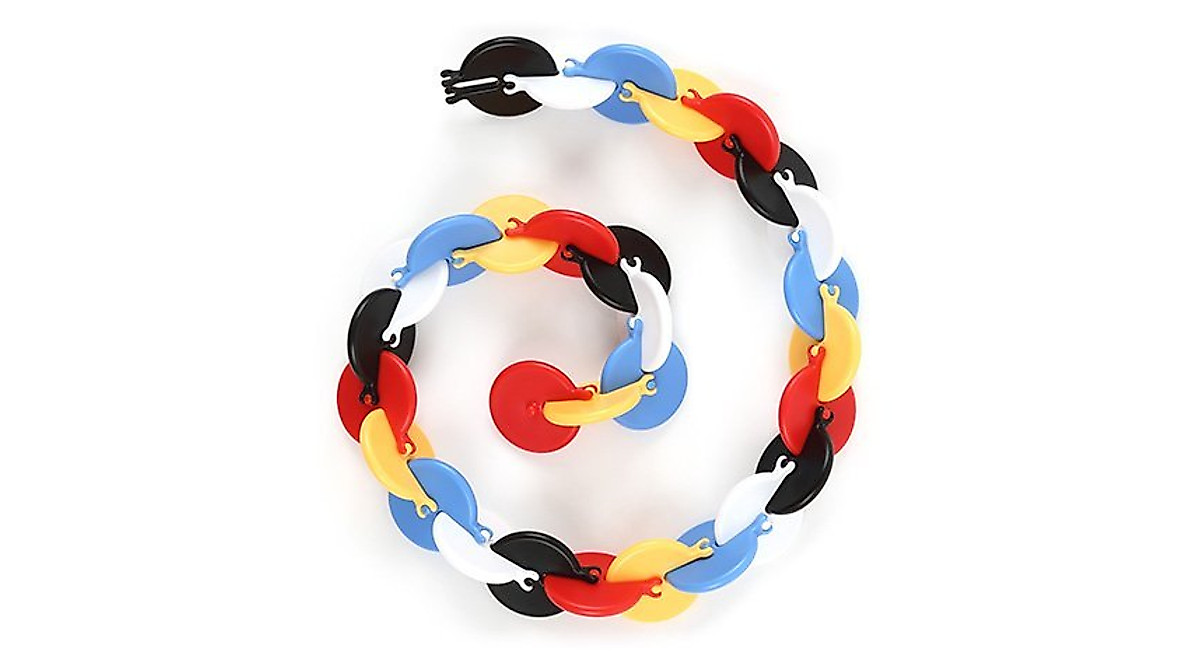 Playable Art OSM Forever Turning Kinetic Sculpture - Red