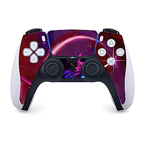 ITS A Skin Skins Compatible with Sony Playstation 5 Console Disc Edition - Protective Decal Overlay Stickers wrap Cover - Unicorn Rainbows Space
