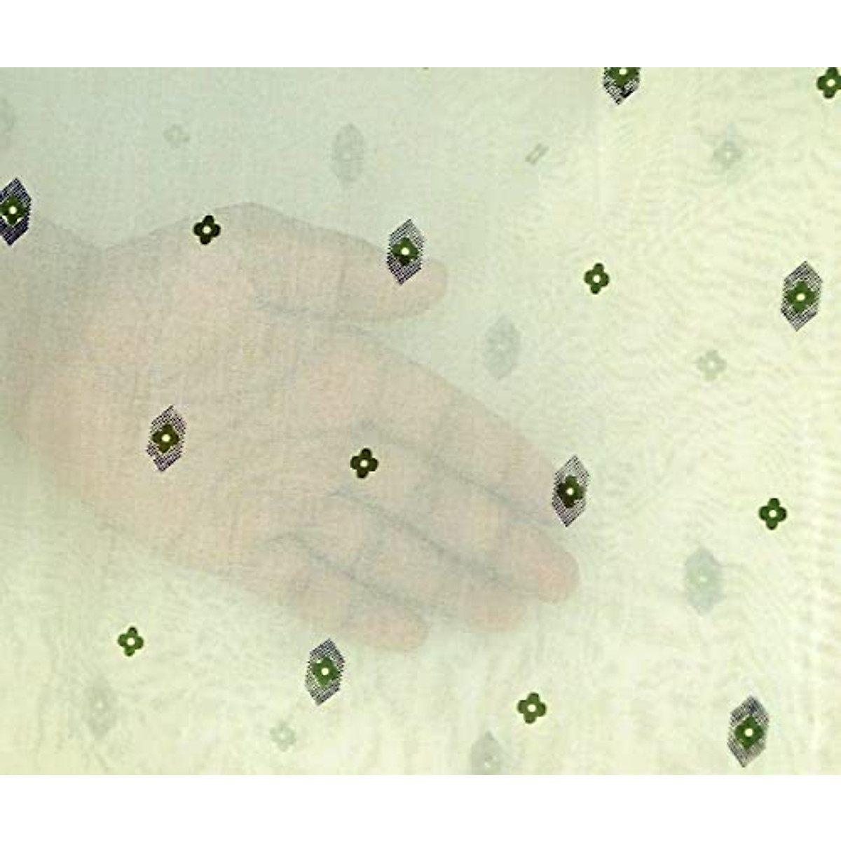 Peegli Cream Vintage Saree Floral Printed Dress Material Georgette Recycled Fabric Sari