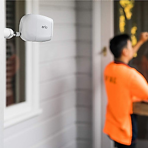 Arlo VMS4230P-100NAS Pro 2 - Wireless Home Security Camera System with Siren, Rechargeable, Night Vision, Indoor/Outdoor, 1080p, 2-Way Audio, Wall Mount, Cloud Storage Included, 2 Camera Kit