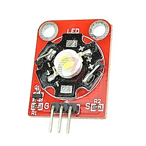 3W High Power Keyes LED Module with PCB Chassis for Arduino STM32 AVR