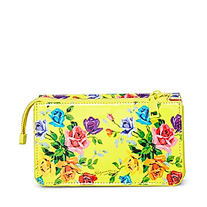 Betsey Johnson Bow Wallet On A String, Yellow