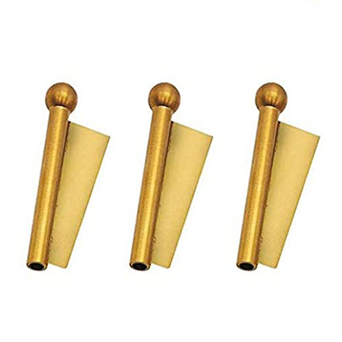 Nasal Vacuum Style, Sniffer Snorter Straw, Pure Stainless Steel Bullet Snuff Bottle, 3-Pack Gold…