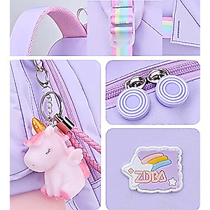 CILREA Backpack for Girls,School Backpack for Girls, Cute Book Bag with Compartments for Teen Girl Kid Students Elementary Middle School, Kids' School Bag, Pink