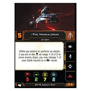 Star Wars X-Wing 2nd Edition Miniatures Game Razor Crest Expansion Pack - Strategy Game for Kids & Adults, Ages 14+, 2 Players, 30-45 Minute Playtime, Made by Atomic Mass Games