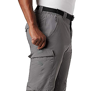Columbia Men's Silver Ridge Cargo Pant, City Grey, 44W x 34L