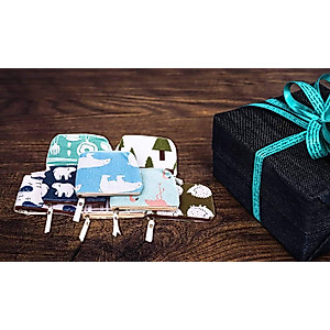 Small Coin Purse, Selizo 10 Pcs Canvas Zipper Change Purse Small Zipper Pouch, assorted colors