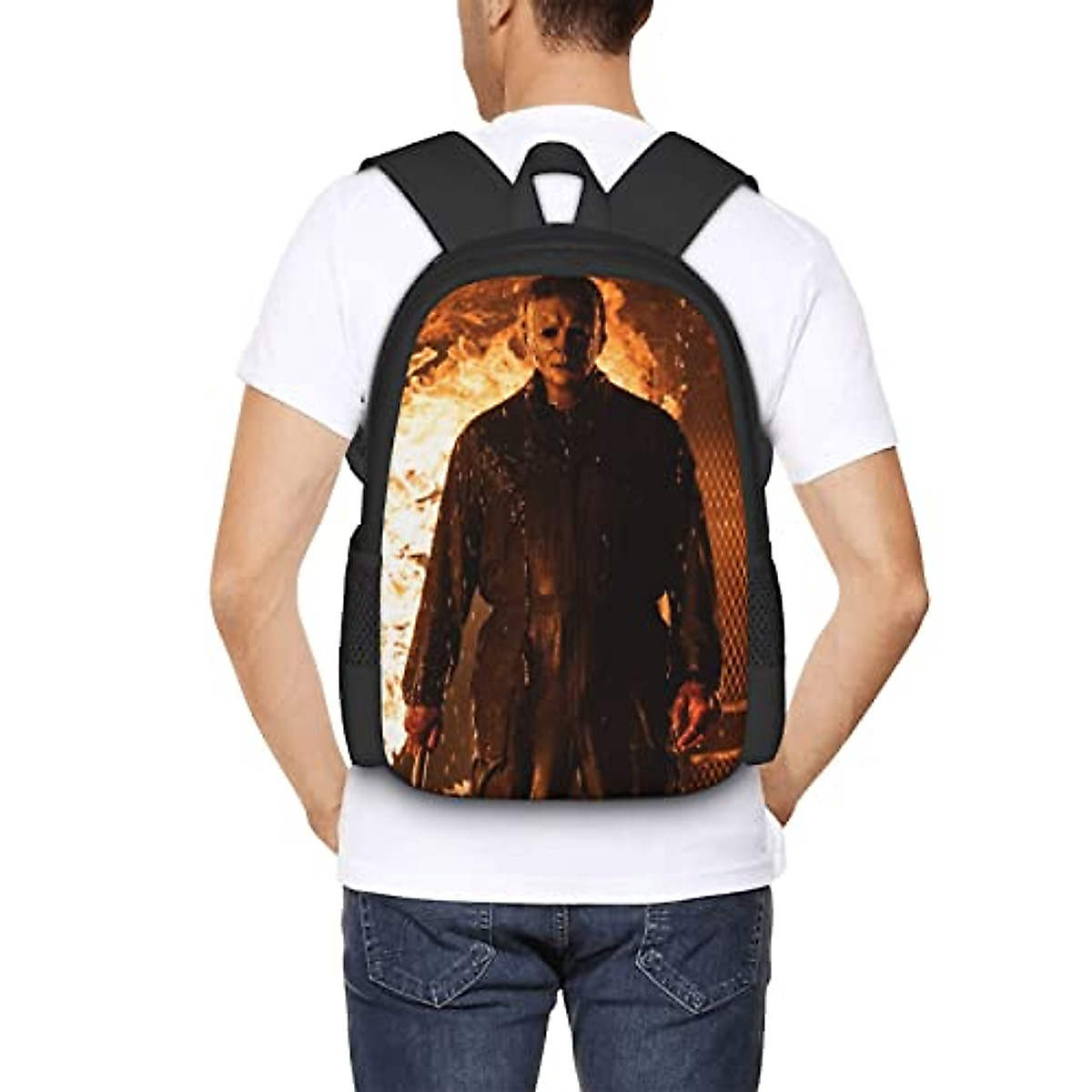 Backpack Horror Movie Adult Large Capacity School Bag Casual Travel Laptopbags For Men Women Teen