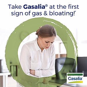 Boiron Gasalia Tablets for Relief from Gas Pressure, Abdominal Pain, Bloating, and Discomfort - 120 Count (2 Pack 60)