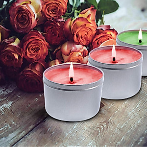 YRYM HT Candle Making Kit – Easy to Make Colored Candle Soy Wax Kit Include Wax, Rich Scents, Dyes, Wicks, Tins & More