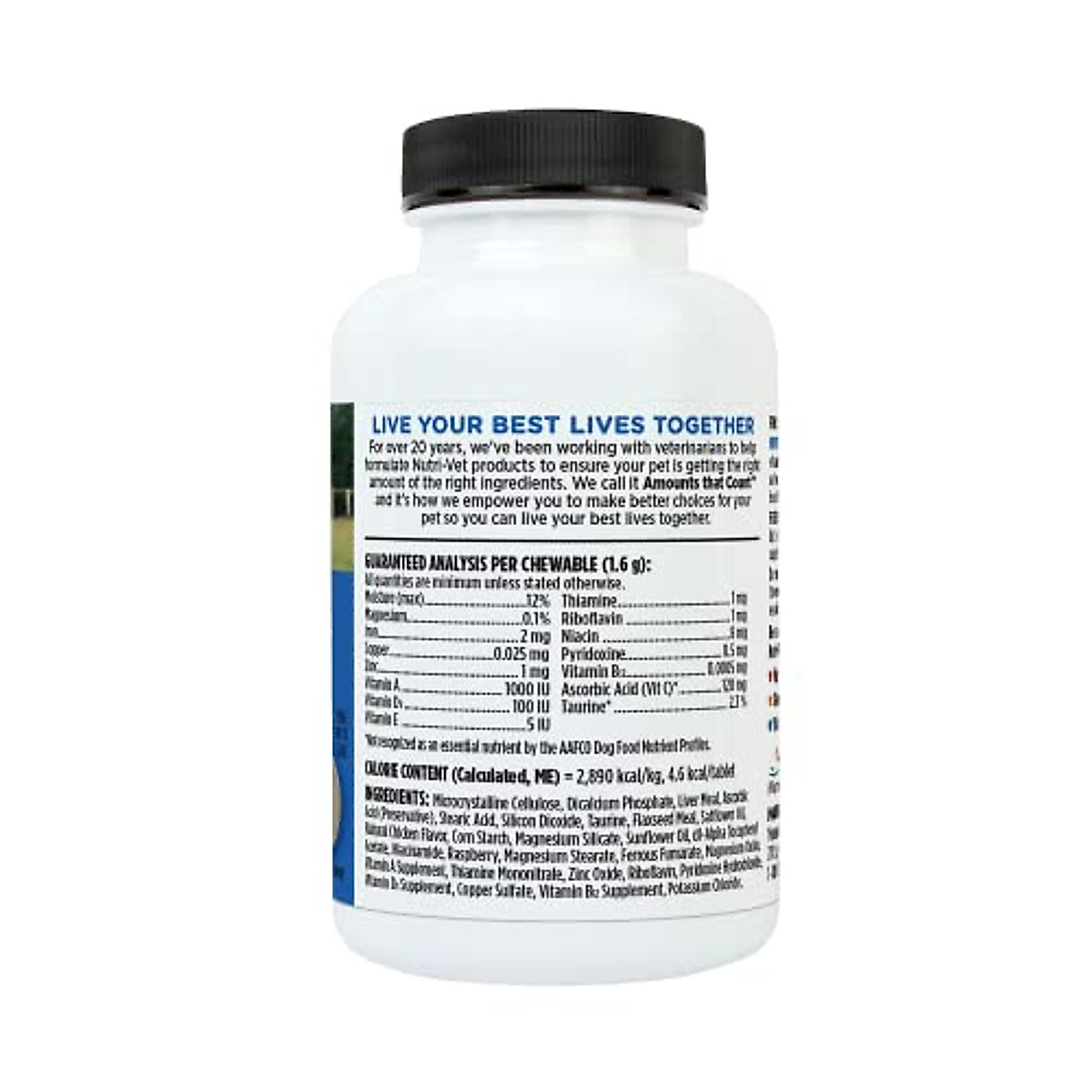 Nutri-Vet Multi-Vite Chewables for Puppies | Formulated with Vitamins & Minerals to Support Balanced Diet | 60 Count