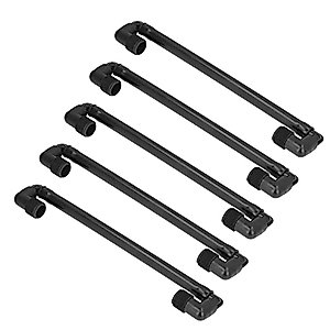 5PCS Swing Joint Pipe G3/4 External Thread 360 Degrees Rotatable Swing Joint Assembly 13.4 Inch Pipe Swing Assembly for Home Lawns Gardening Sprinkler